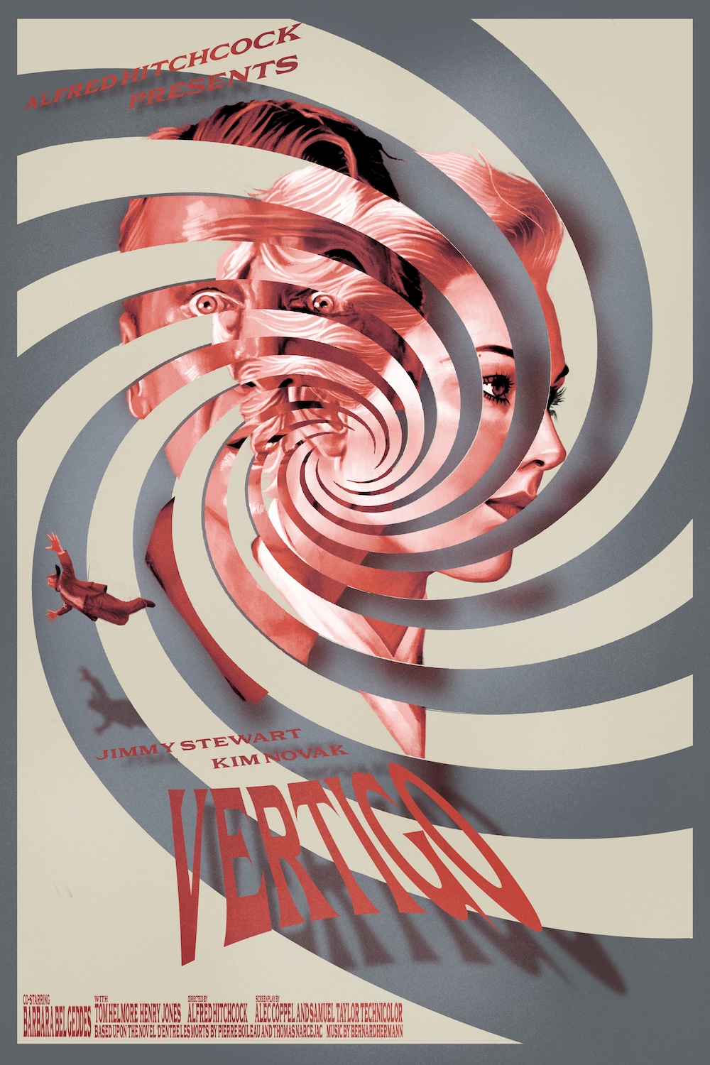 Vertigo (Alt Movie Poster) | Poster By Chris Miller