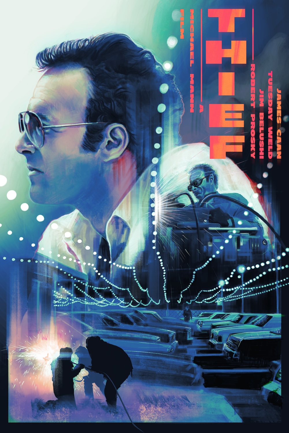 Thief (Alt Movie Poster) | Poster By Chris Miller