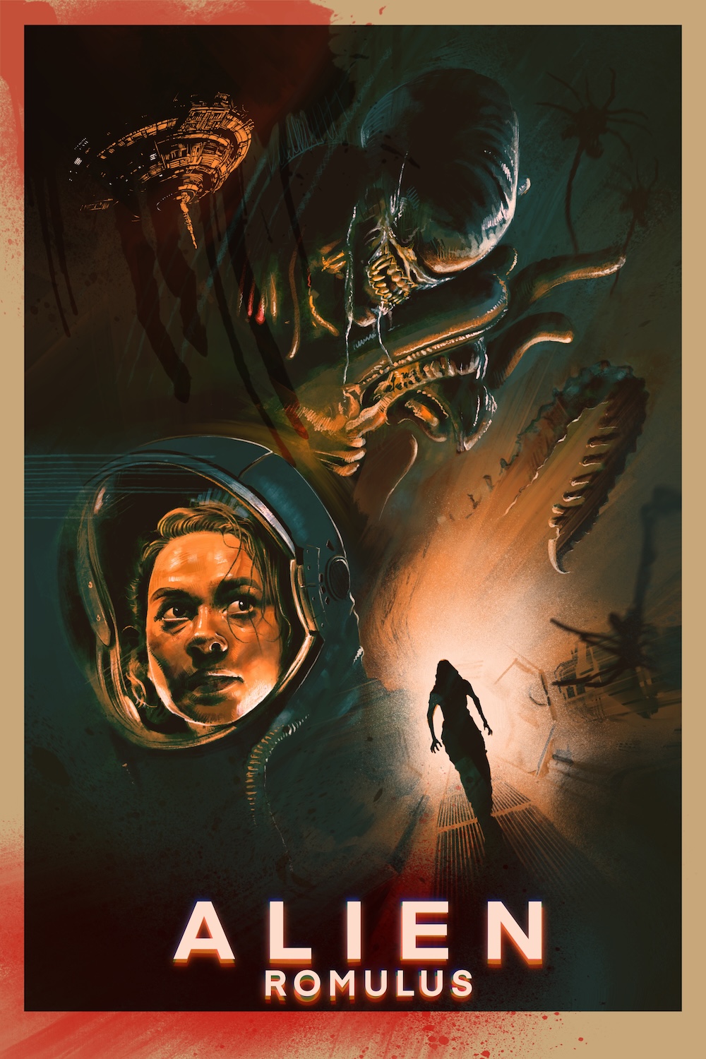 Alien Romulus (Alt Movie Poster) | Poster By Chris Miller