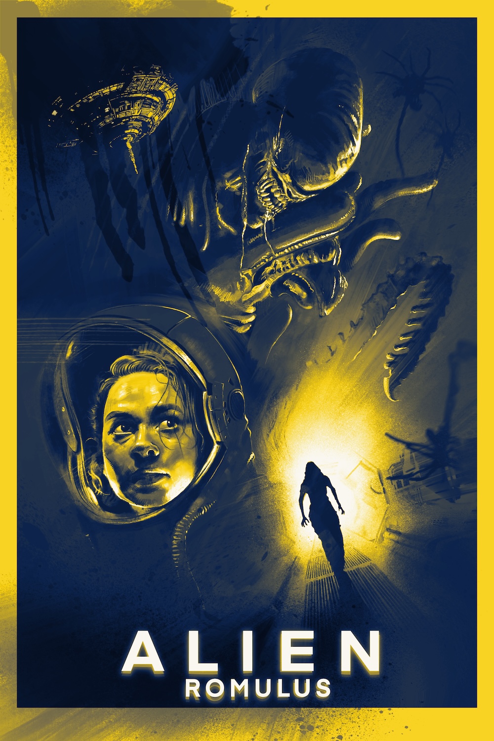 Alien Romulus (Alt Movie Poster) | Poster By Chris Miller