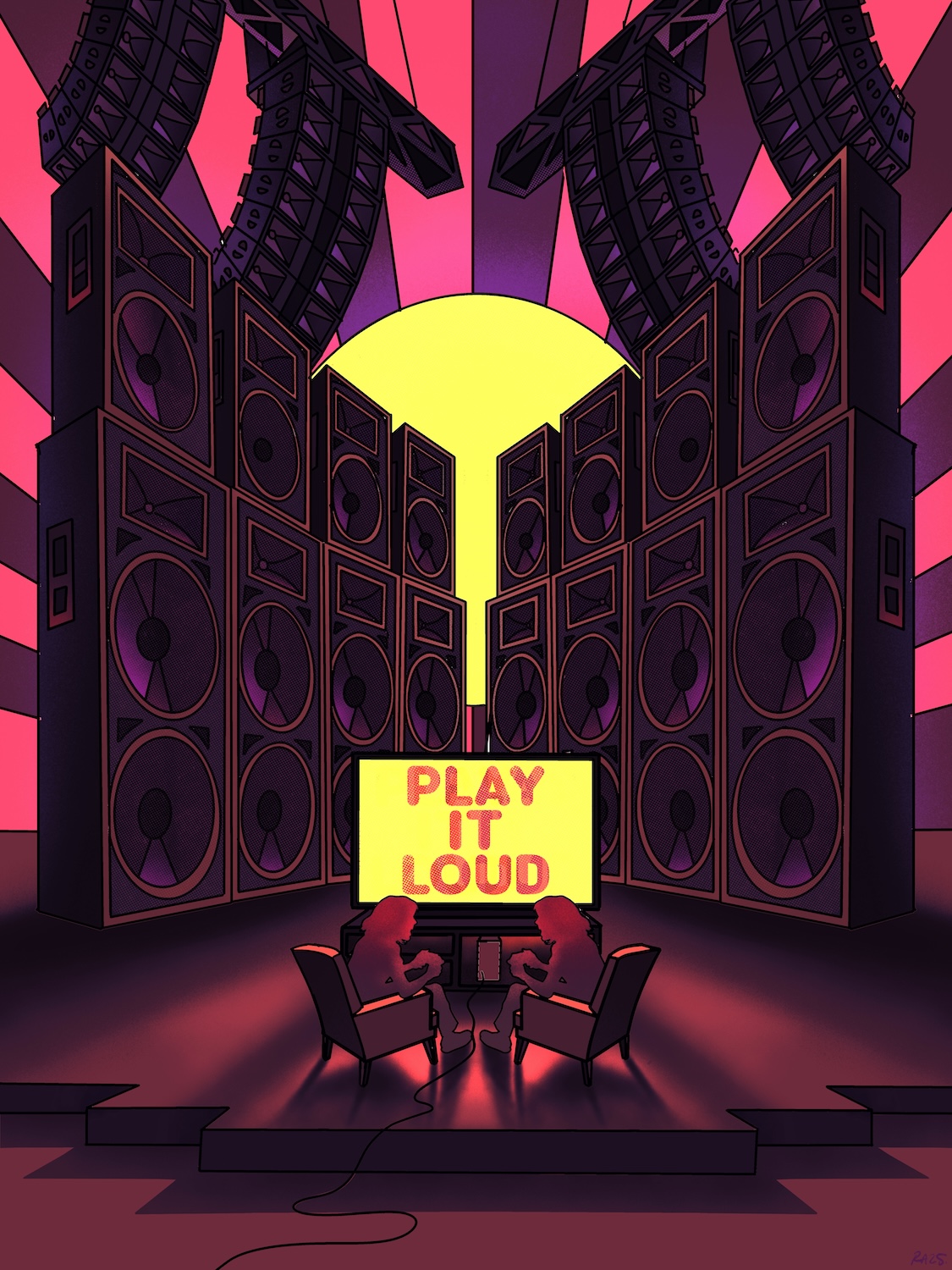 Play It Loud | Poster By Chris Miller