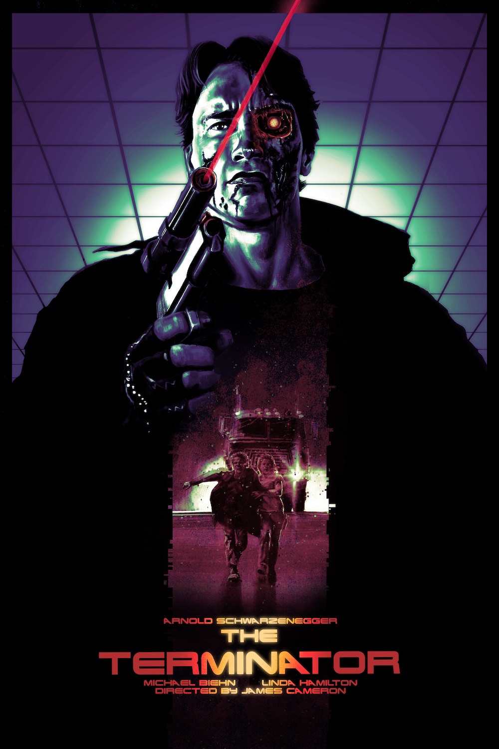 The Terminator (Alt Movie Poster) | Poster By Chris Miller