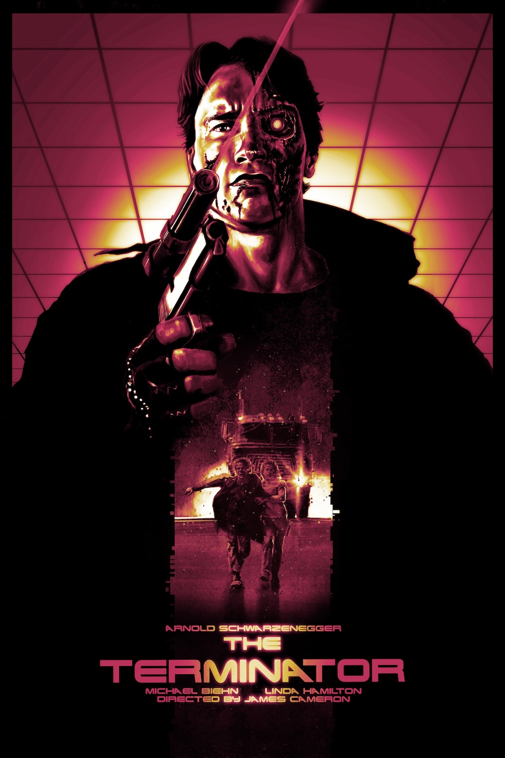 The Terminator (Alt Movie Poster) | Poster By Chris Miller