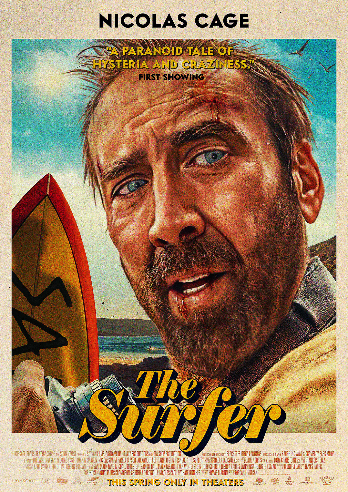 The Surfer | Poster By Alt Fiction