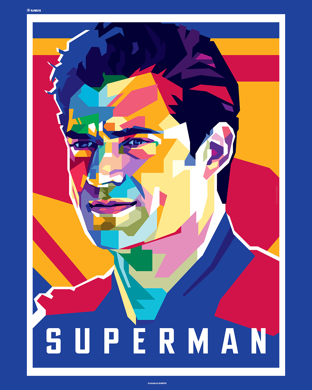 David Corenswet As SUPERMAN Alternative Movie Poster | Poster By RJWLTG