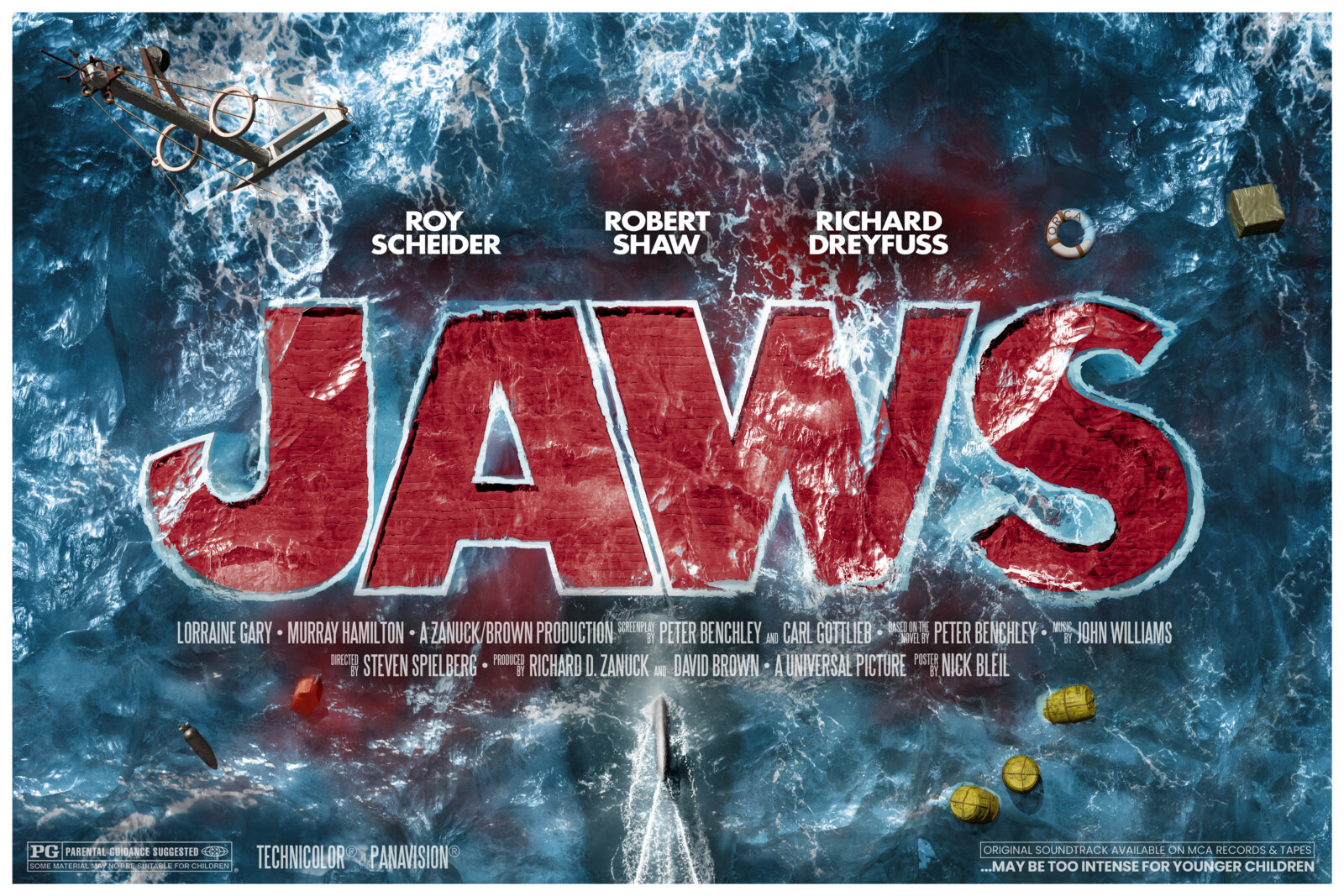 JAWS | Poster By Nickbleildotcom