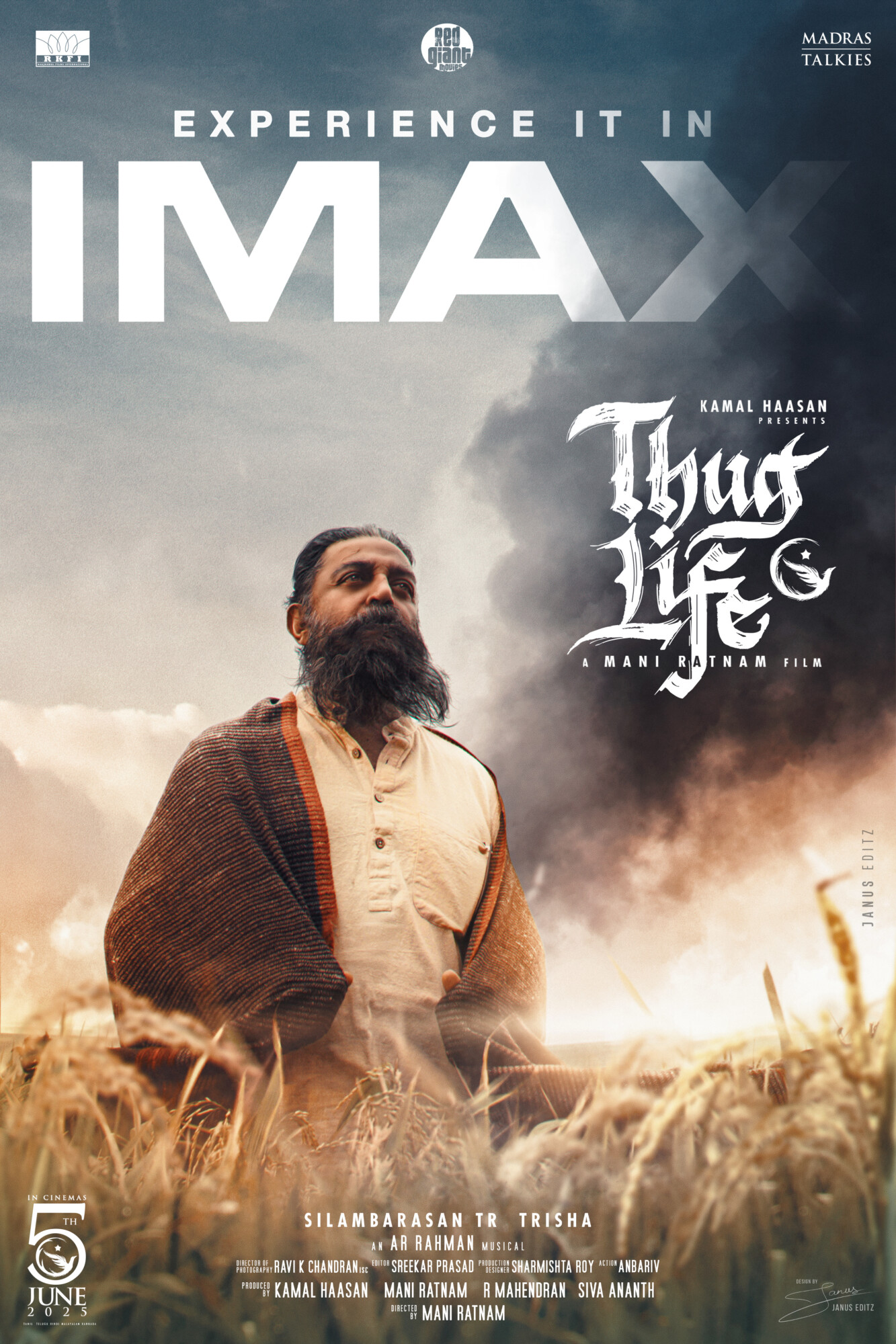 Thug Life (2025) - Alternative Poster | Poster By Rishi Karthik