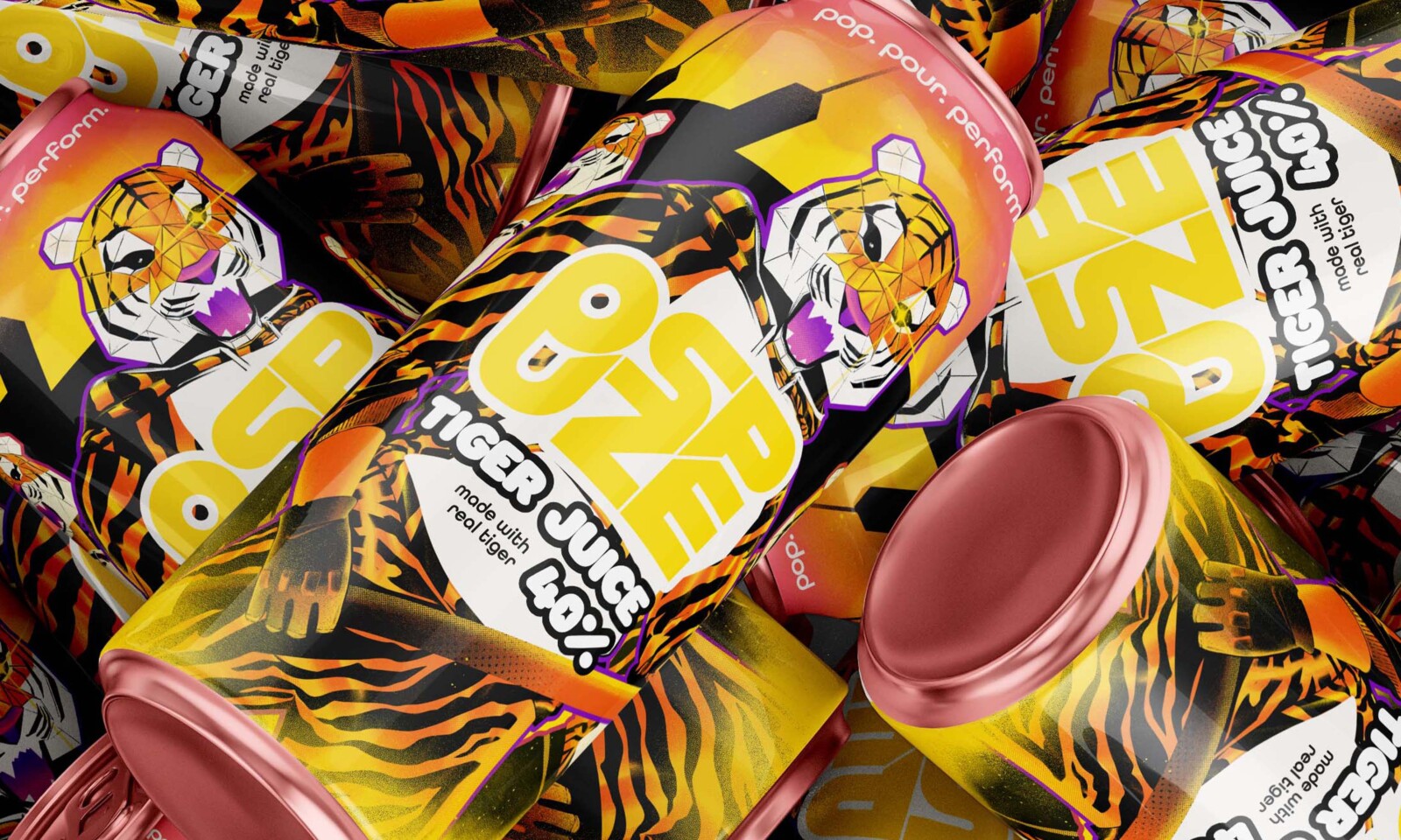 THE FINALS OSPUZE Soda Branding | Poster By Quentin Marroule