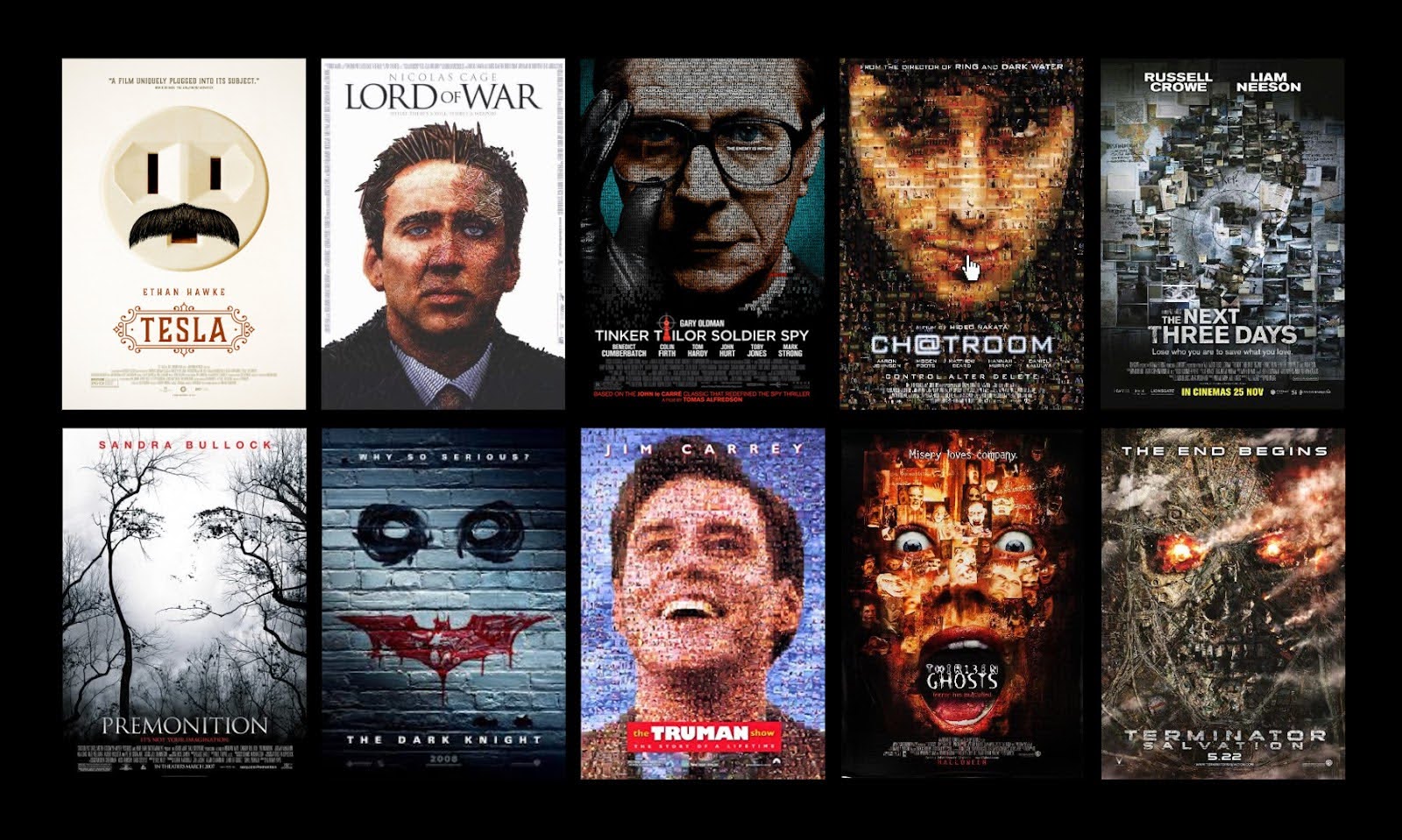 Movie Poster Tropes Bingo | PosterSpy