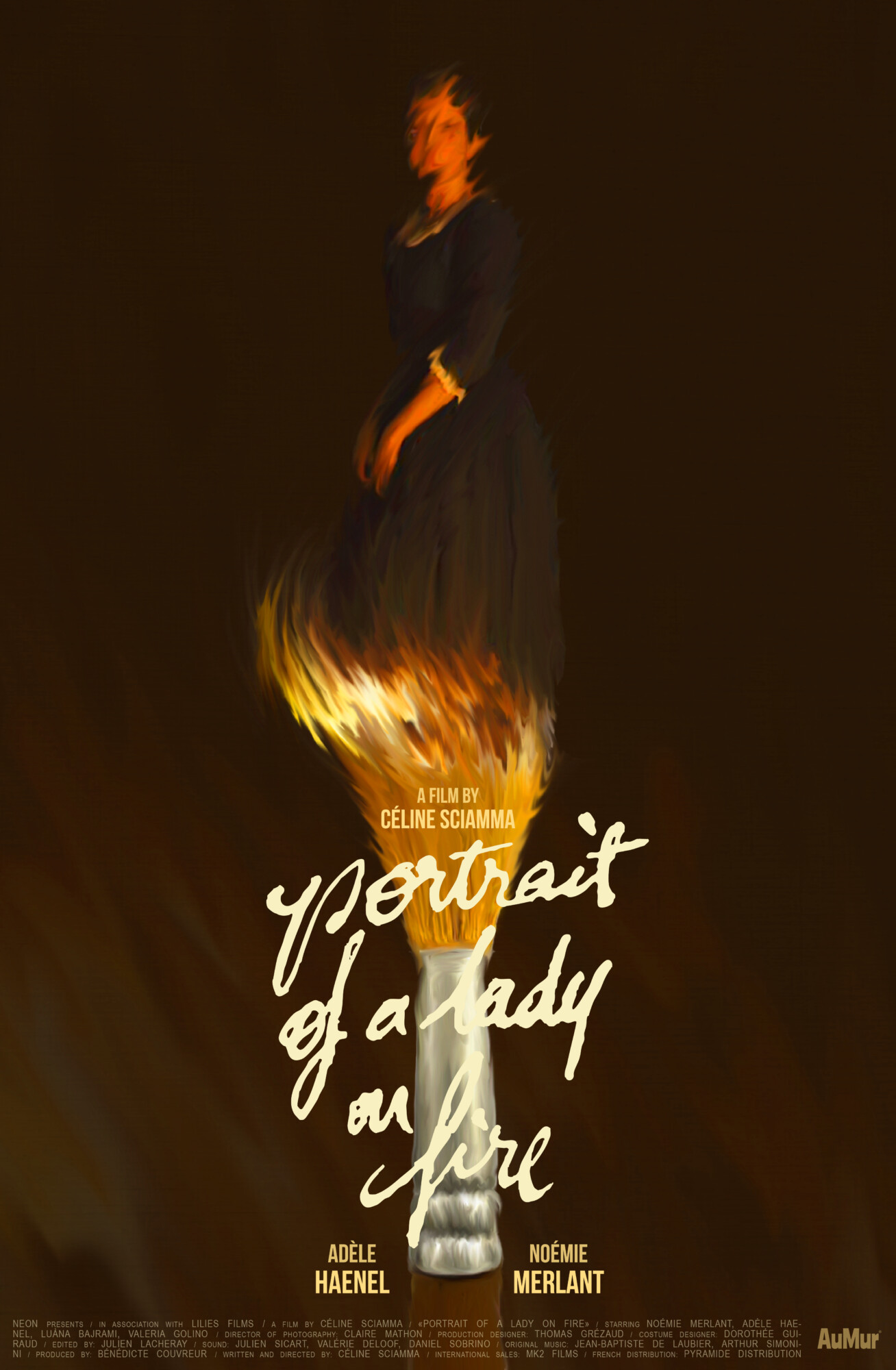 PORTRAIT OF A LADY ON FIRE | Poster By AuMur