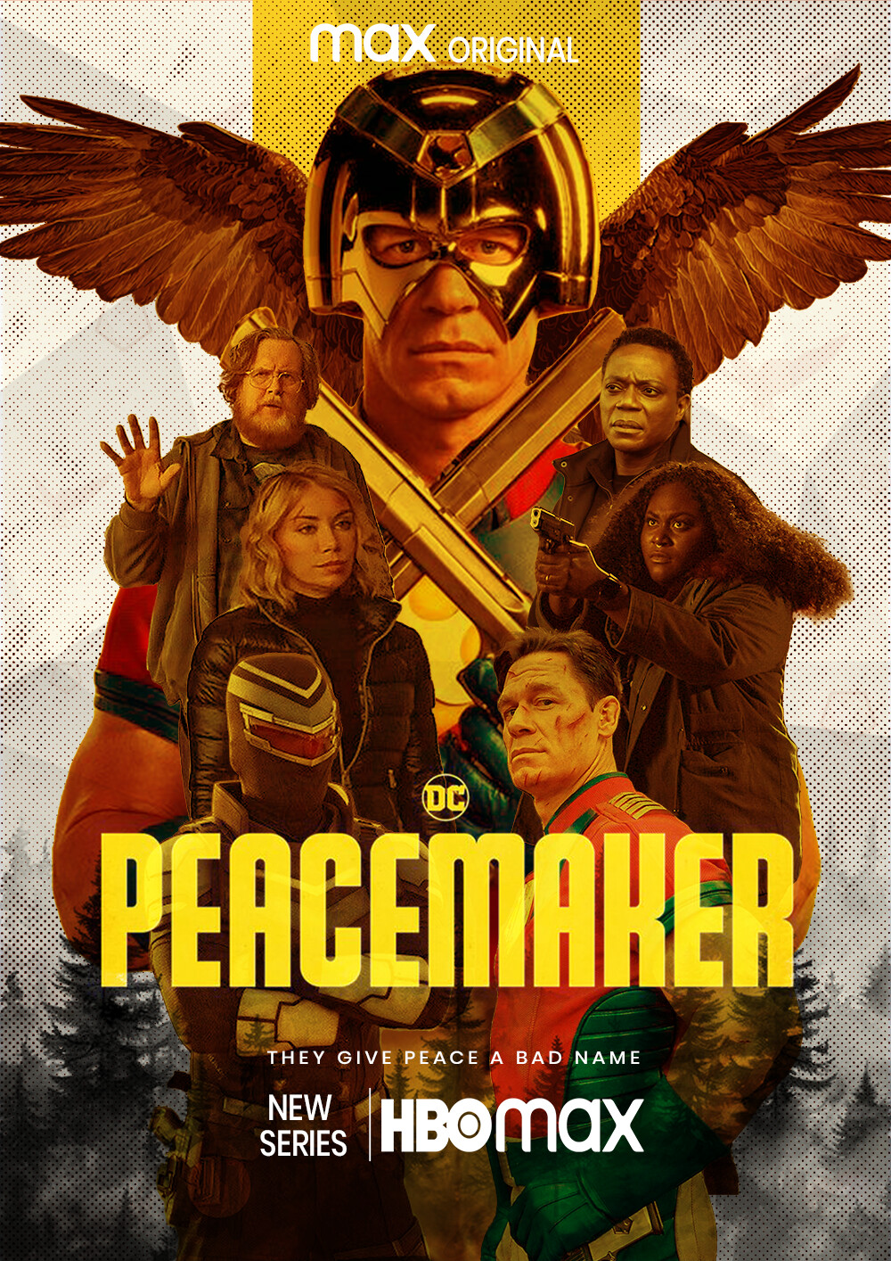 Peacemaker Series Poster | Bold Superhero Redesign 2025 | Poster By ...