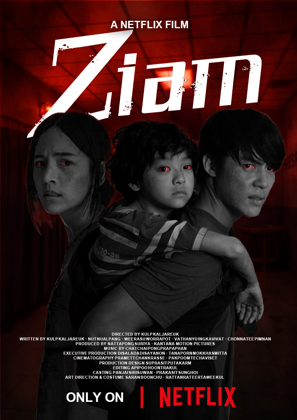 Ziam Movie Poster Design In Photoshop | Creative Poster Editing ...