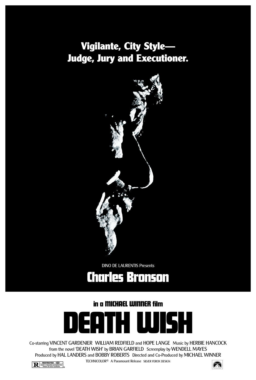 DEATH WISH 1974 | Poster By Silver Ferox Design