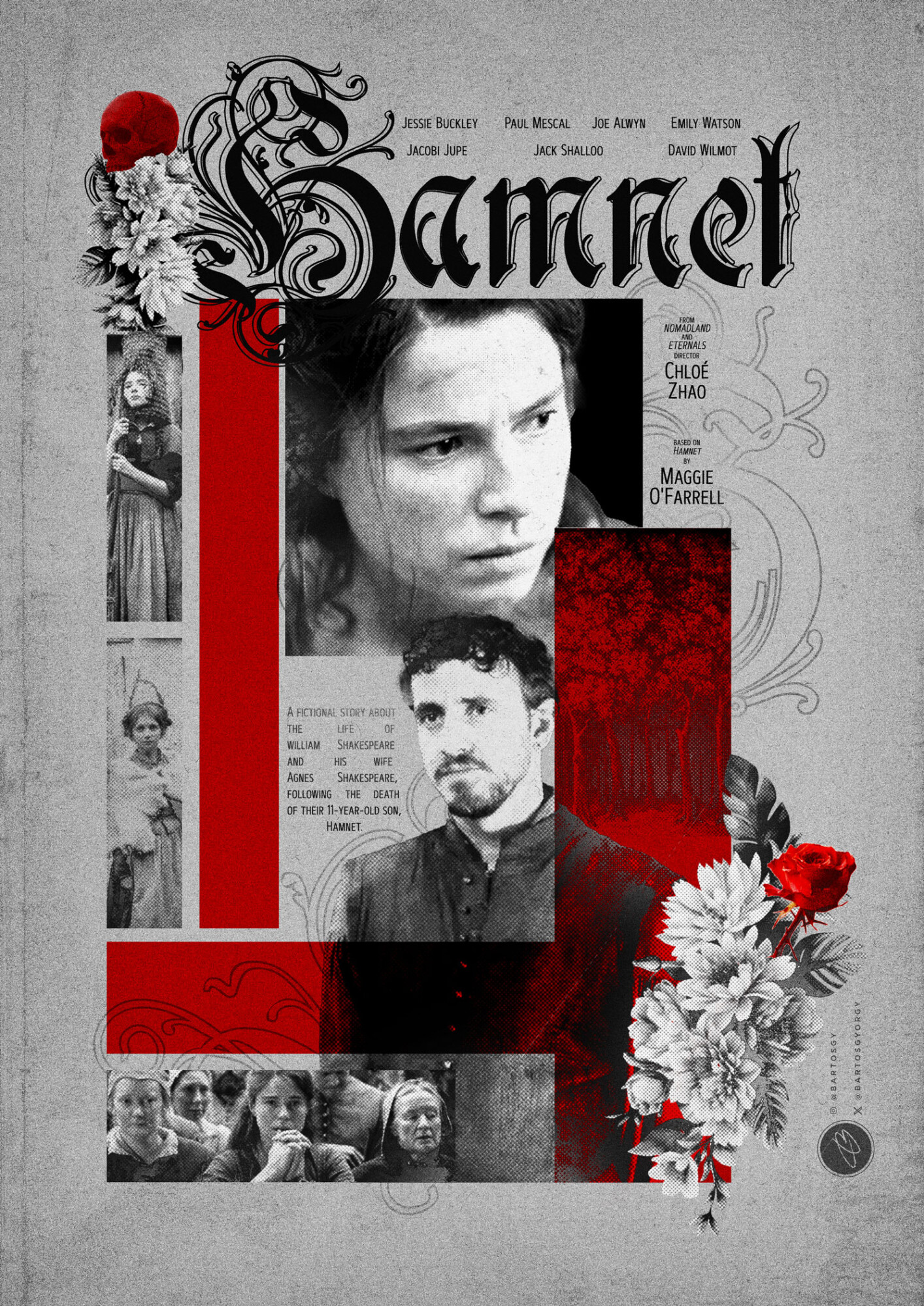 Hamnet | Poster By Bartos Gyorgy