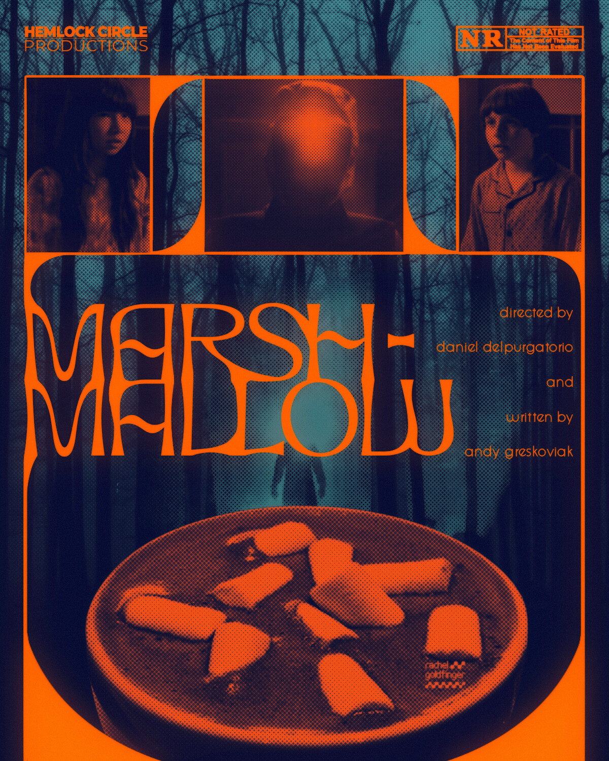 Marshmallow | Poster By Rachel Goldfinger