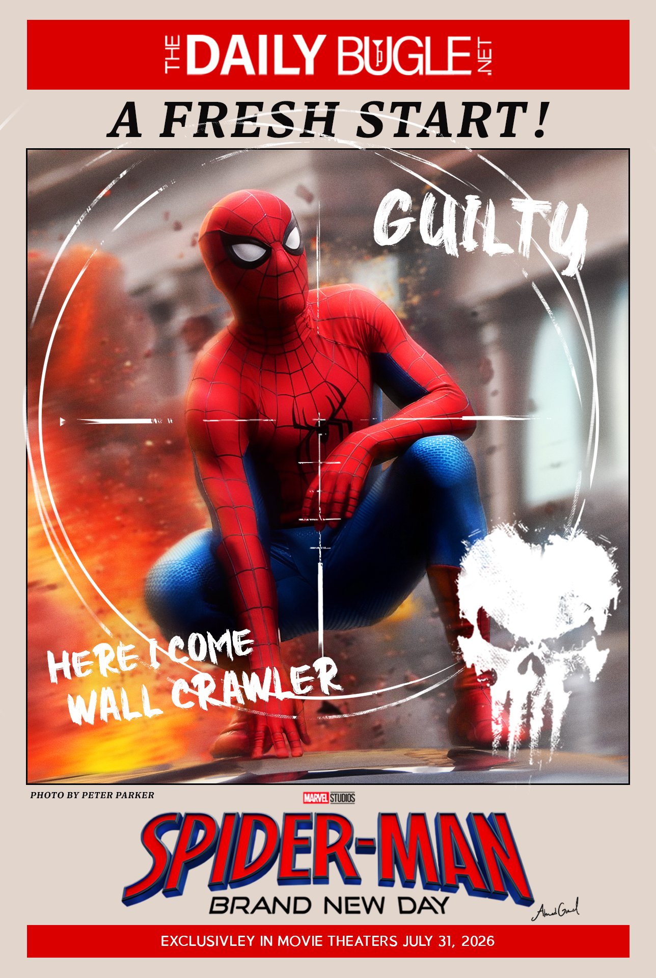 Spider-Man: Brand New Day 2026 | Poster By Jimmyarts2009