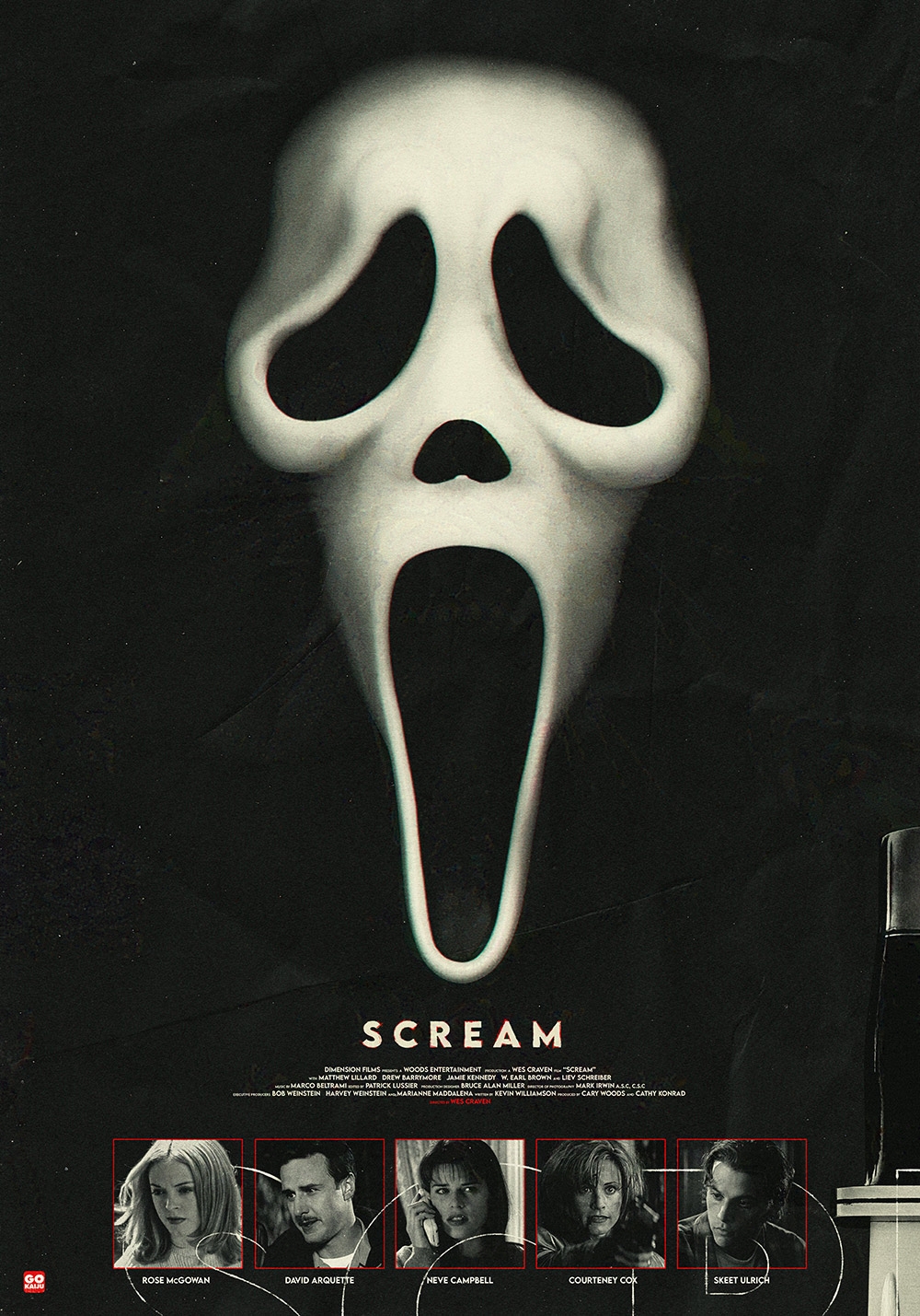 Scream | Poster By Gokaiju - Grégory Sacré