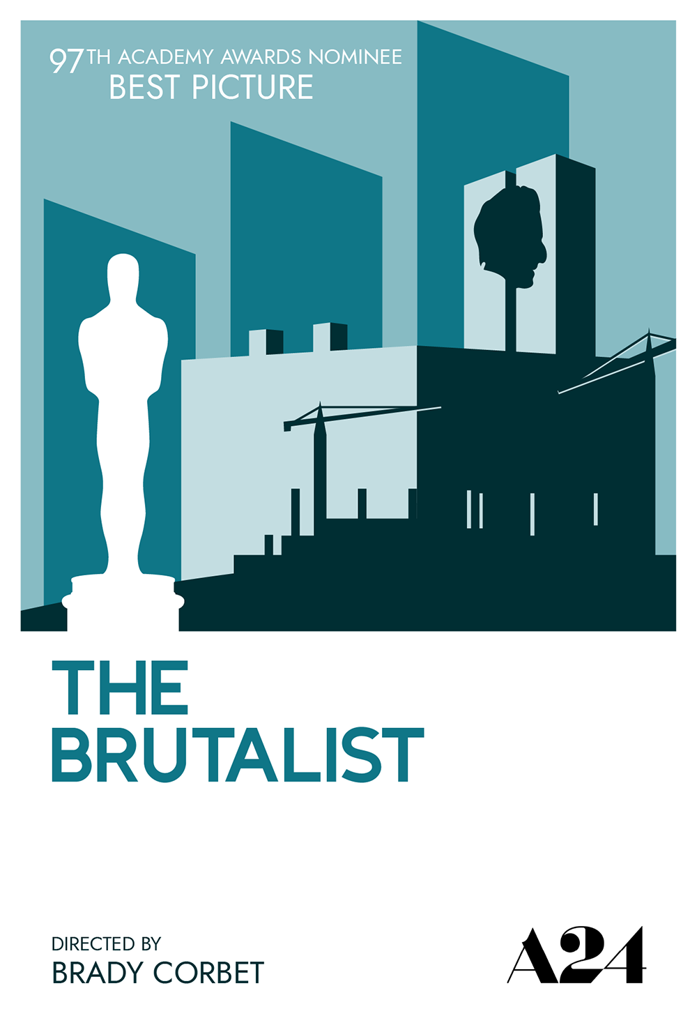 The Brutalist Tribute Poster | Poster By Cole Vierra