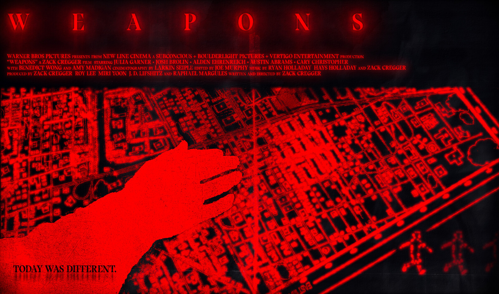 WEAPONS (2025) Dir. Zack Cregger | Poster By GrungiestBunny