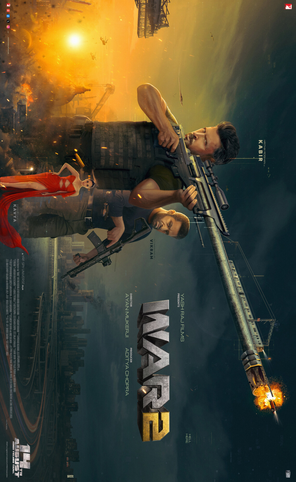 WAR 2 | Poster By Sugat Avasarmal