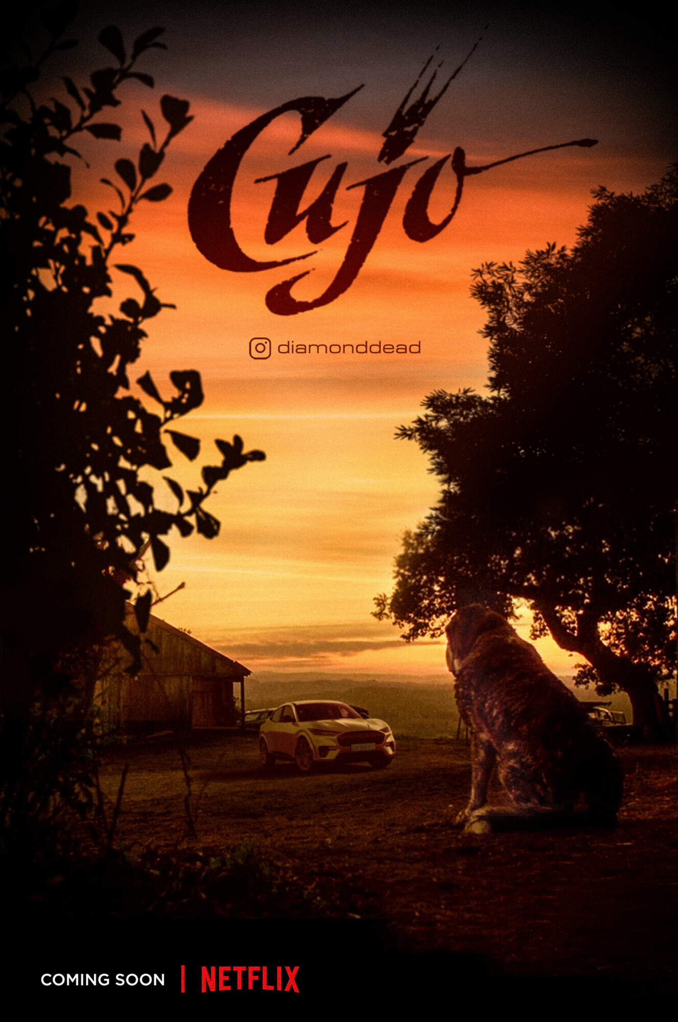 Cujo - Netflix Remake | Poster By Diamonddead