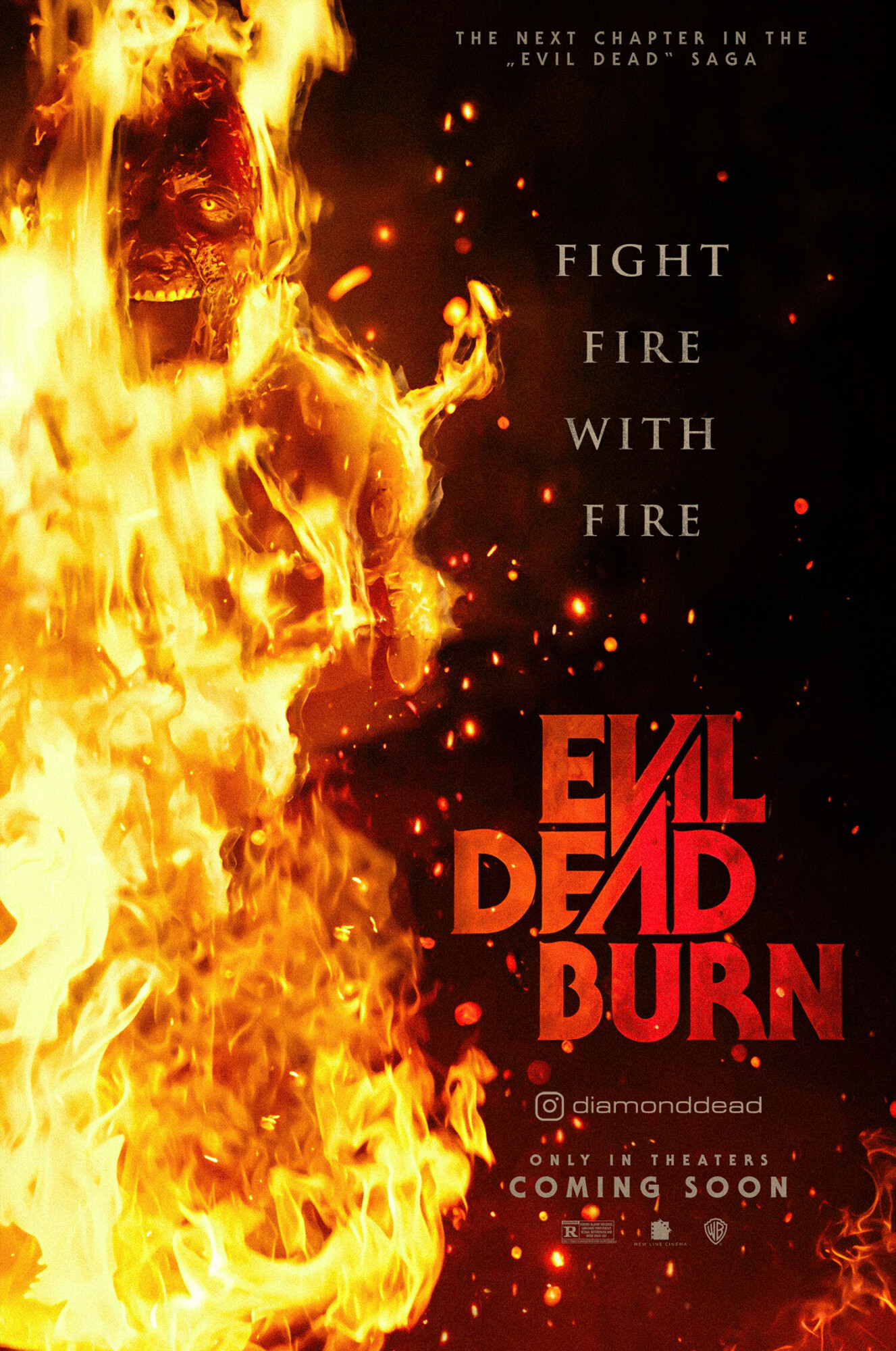 Evil Dead Burn | Poster By Diamonddead