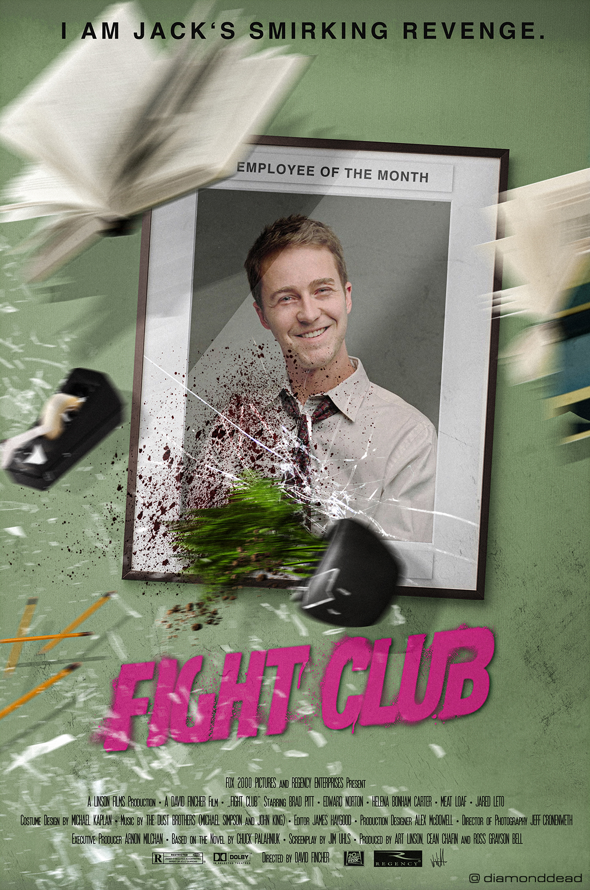 Fight Club - Alternative Movie Poster | Poster By Diamonddead