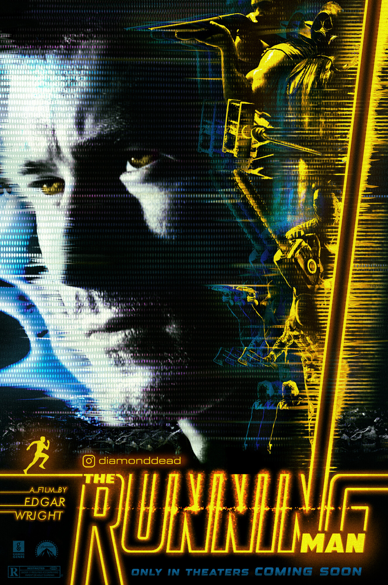 Running Man Poster
