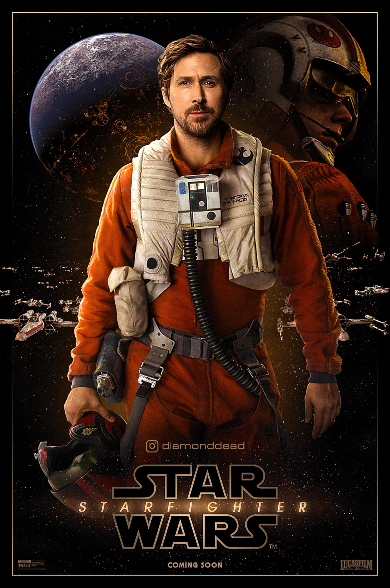 Star Wars: Starfighter – starring Ryan Gosling – PosterSpy