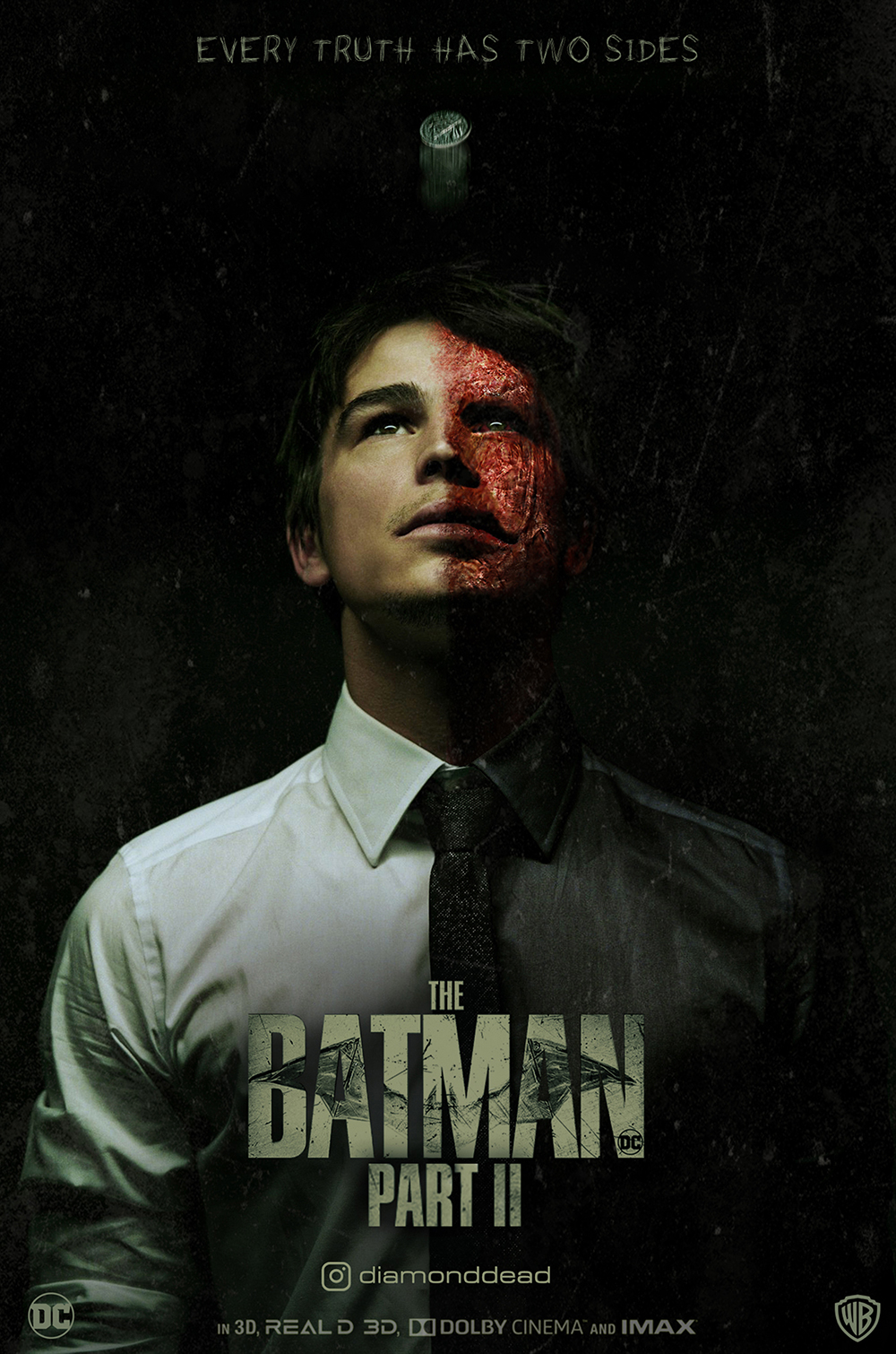 The Batman: Part 2 - Two Face Character Poster | Poster By Diamonddead