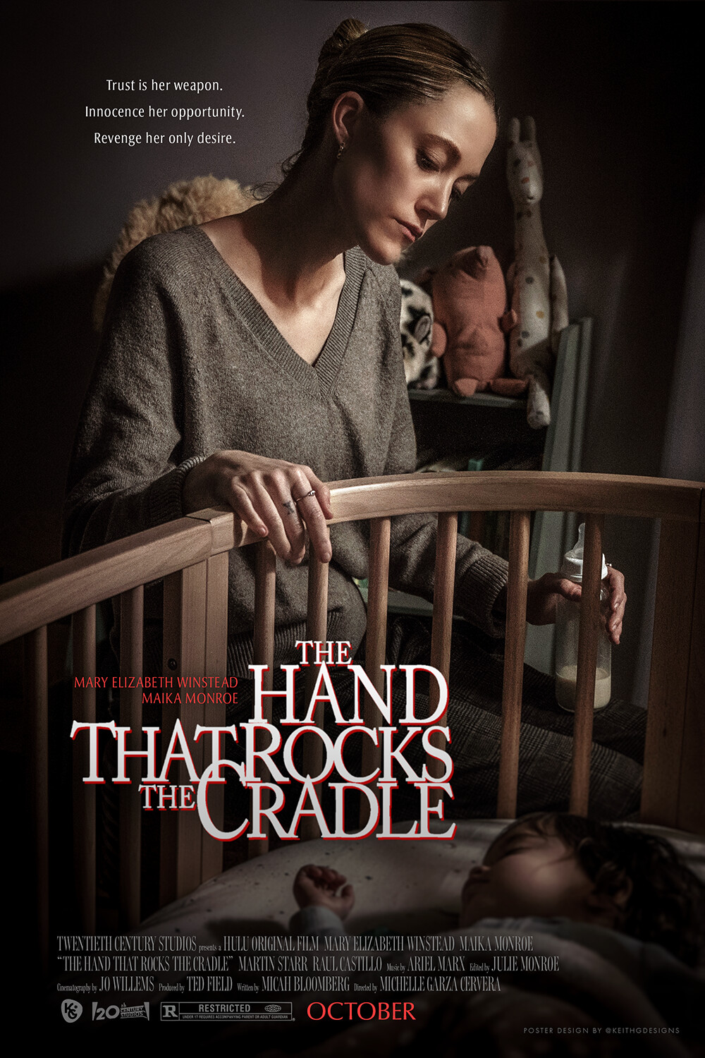"The Hand That Rocks The Cradle" (2025) | Poster By Keithgdesigns