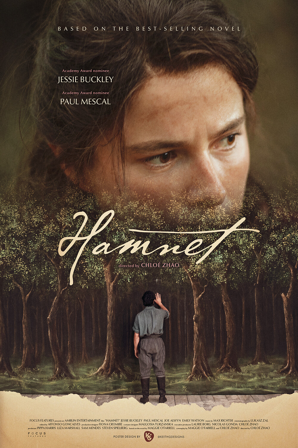 "Hamnet" (2025) | Poster By Keithgdesigns