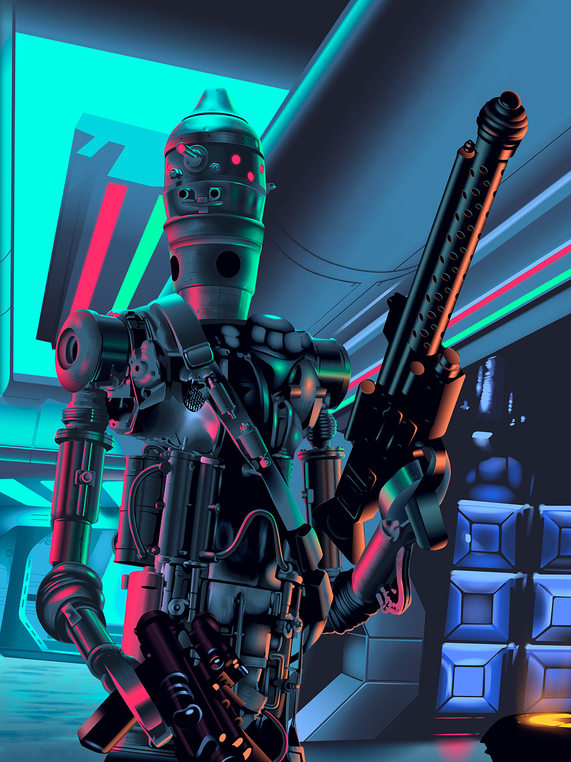 IG-88 | Poster By Pete Lloyd