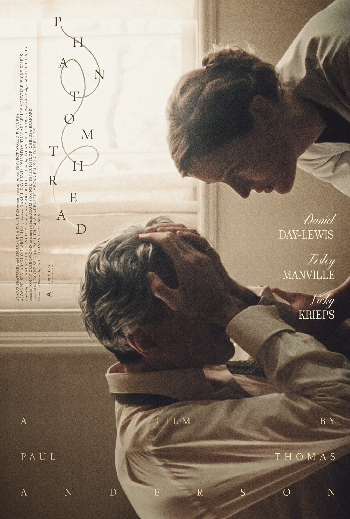 Phantom Thread (Dir. Paul Thomas Anderson) Daniel Day-Lewis, Vicky ...