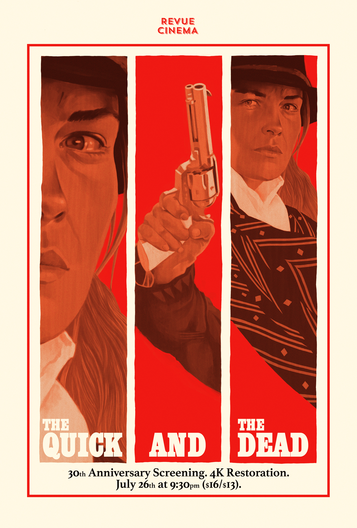 Revue Cinema - The Quick And The Dead | Poster By Bturnerinfo