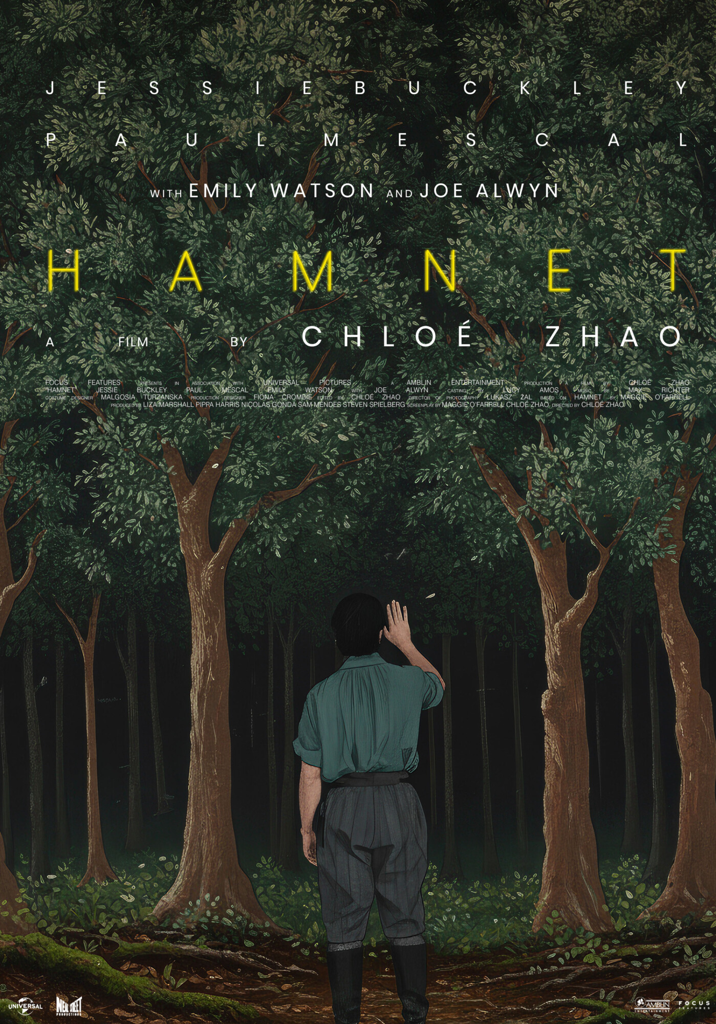 Hamnet (2025) A Film By Chloé Zhao | Poster By Neetesh Kumar