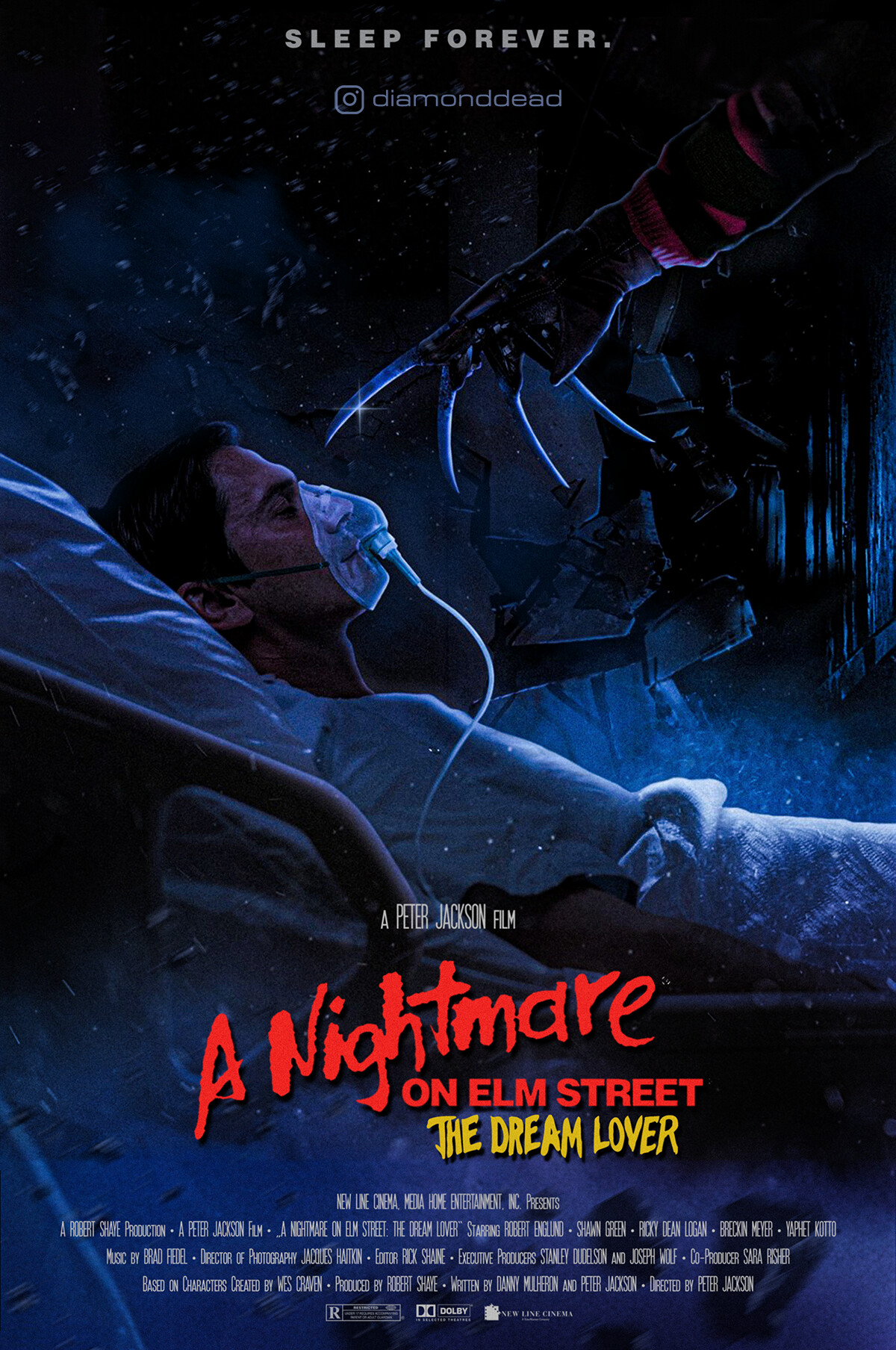 A Nightmare On Elm Street: The Dream Lover | Poster By Diamonddead