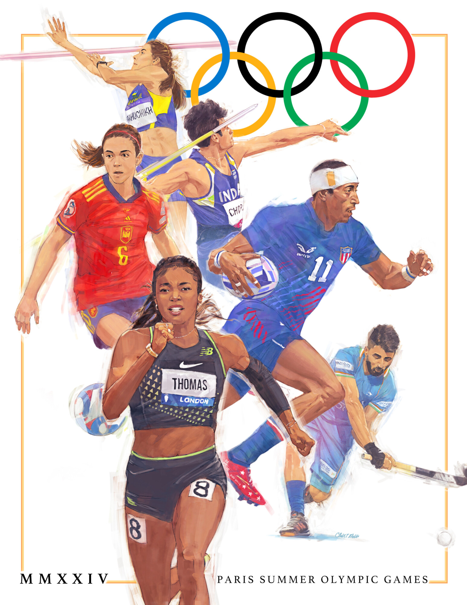 Olympic Poster | Poster By Charlie Griak