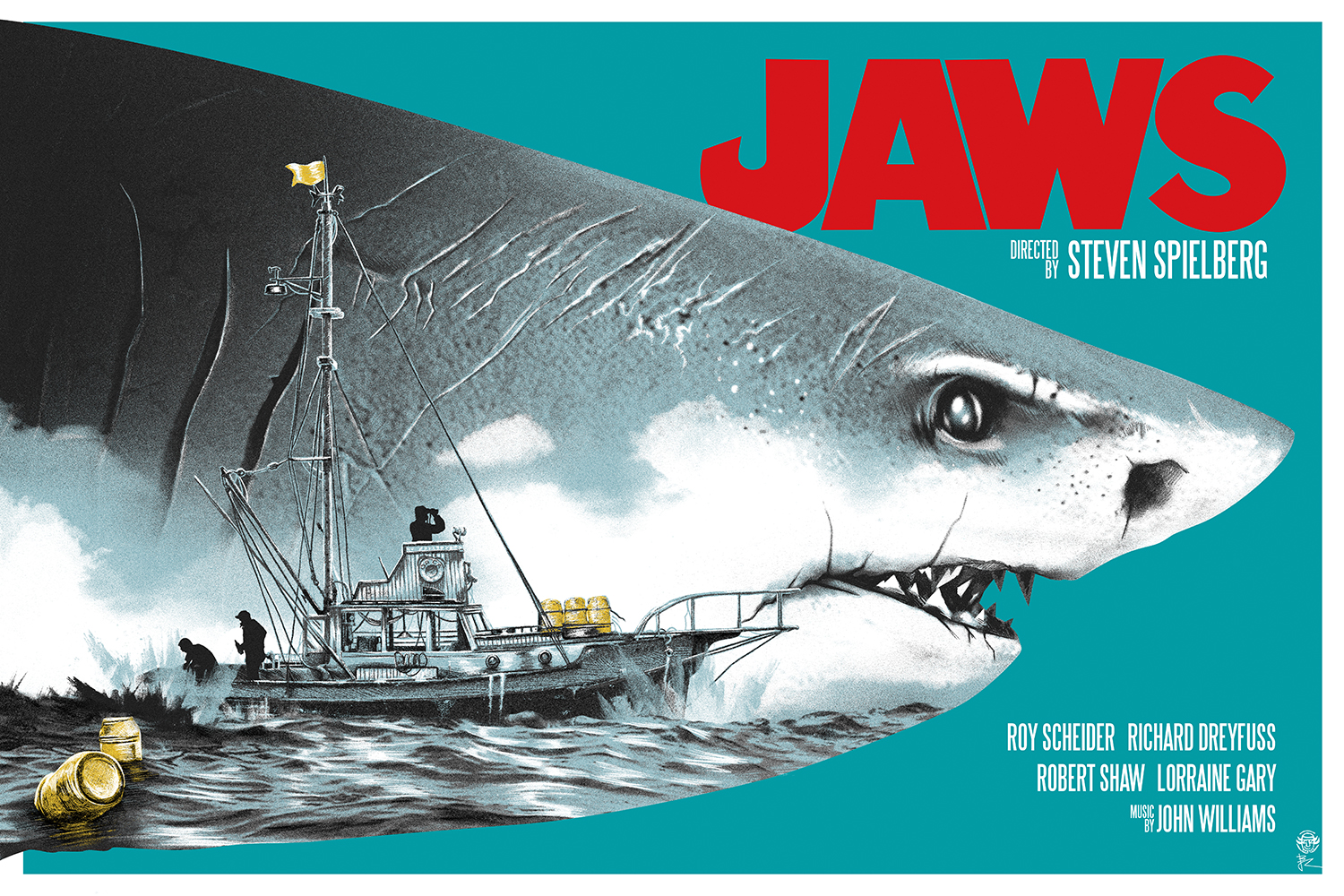Jaws ! | Poster By Jibax-jbroux