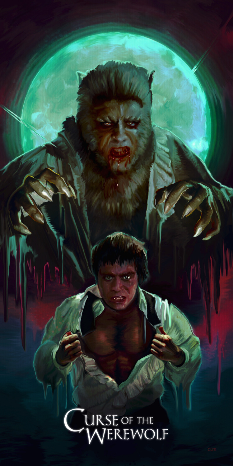 Curse Of The Werewolf | Poster By John Dunn