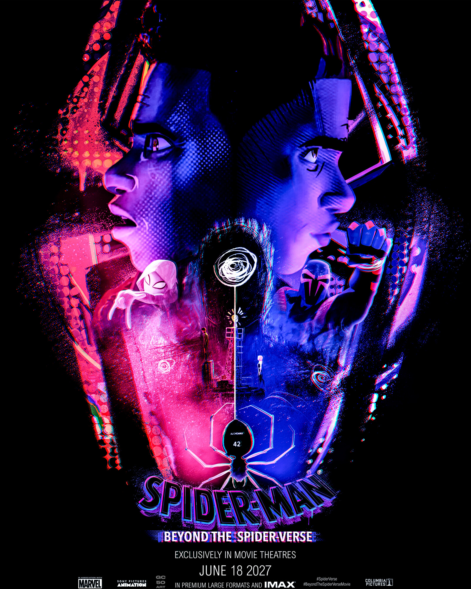 Spider-Man: Beyond The Spider-Verse | Poster By GC50Art