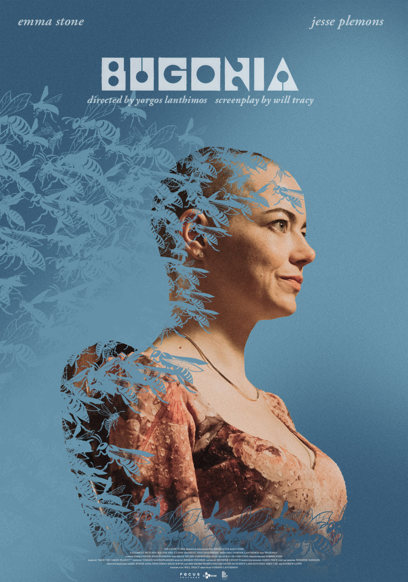 Bugonia (2025), A Film By Yorgos Lanthimos | Poster By Neetesh Kumar
