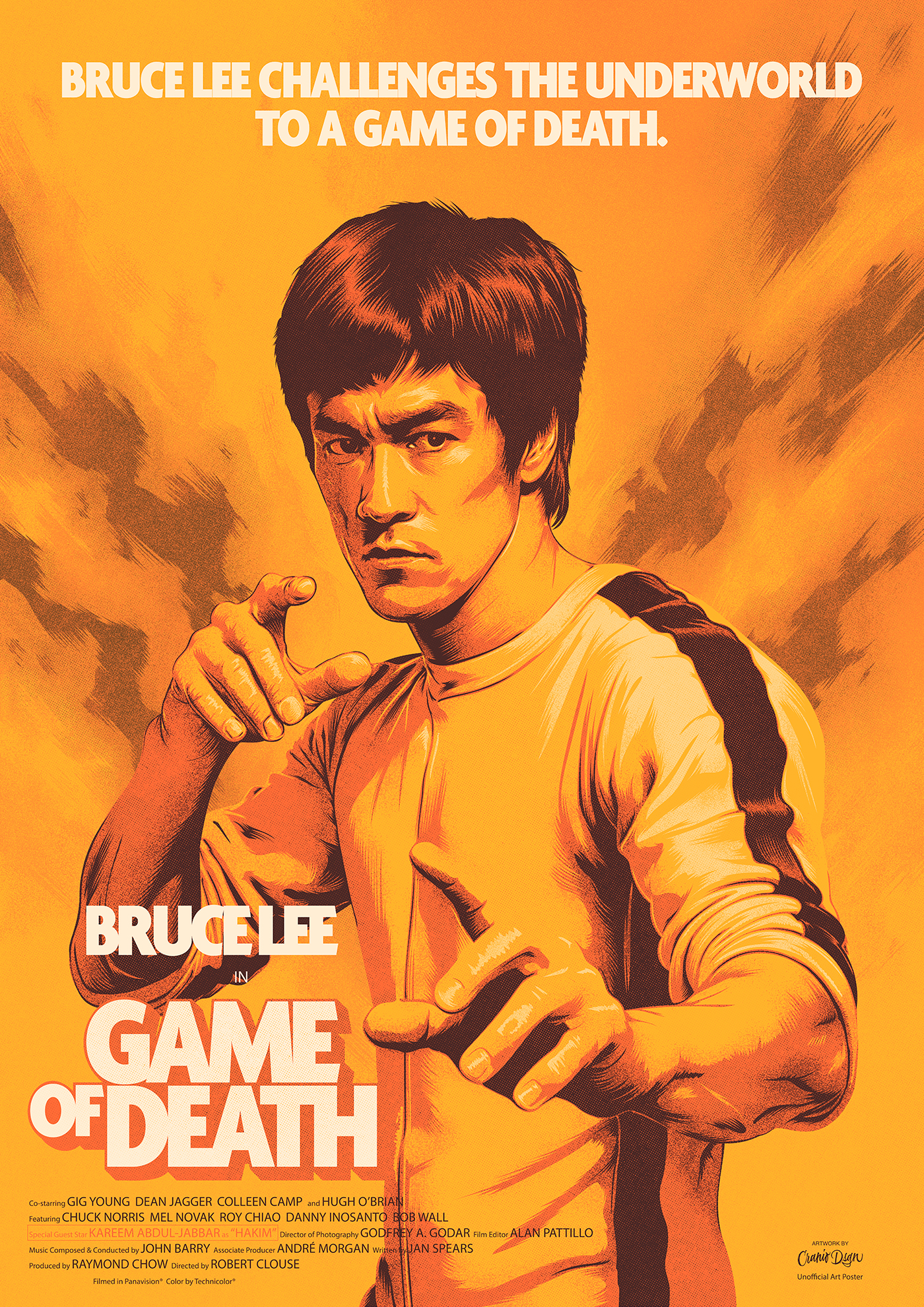 GAME OF DEATH | Poster By Craniodsgn