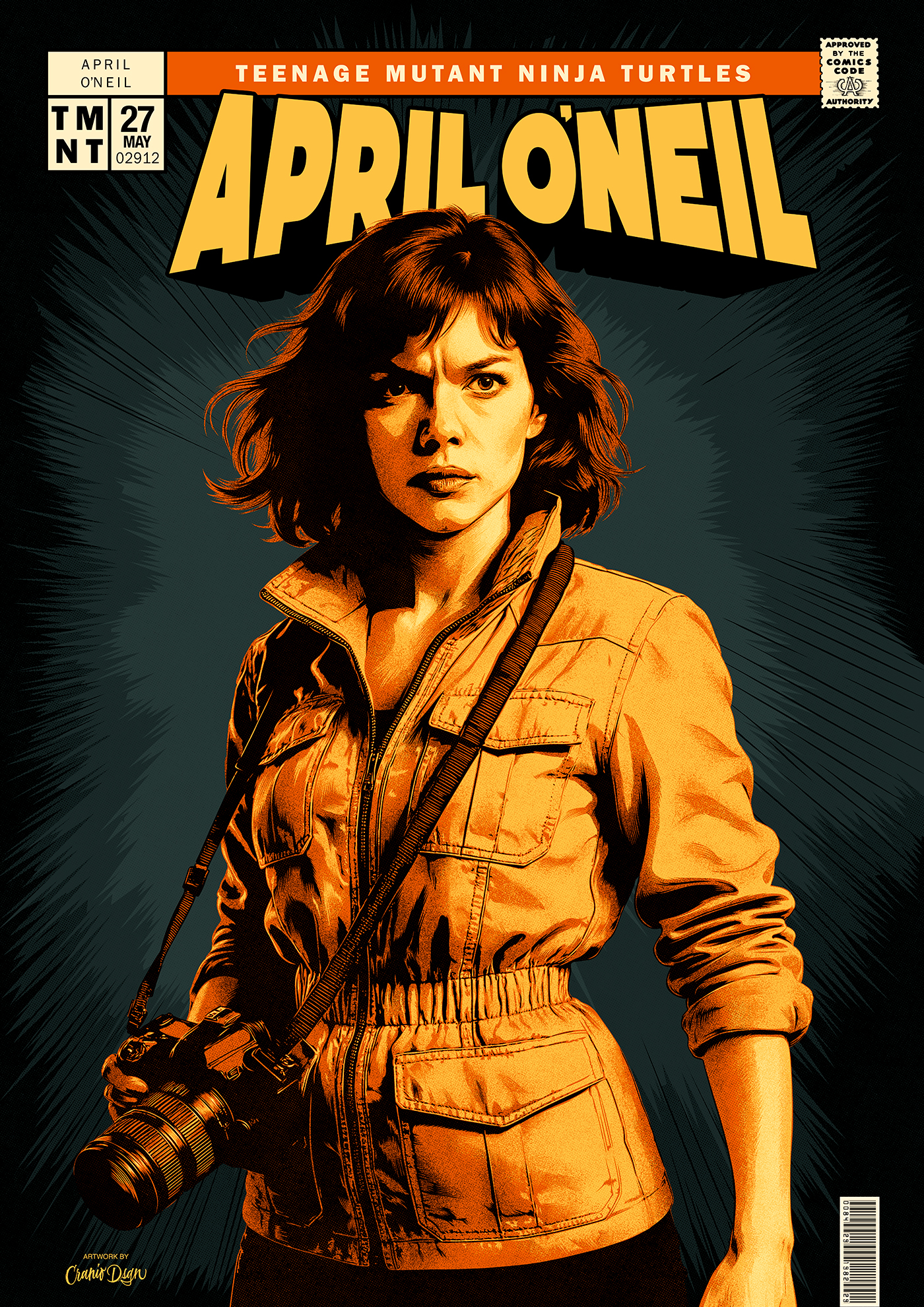 APRIL O'NEIL | Poster By Craniodsgn