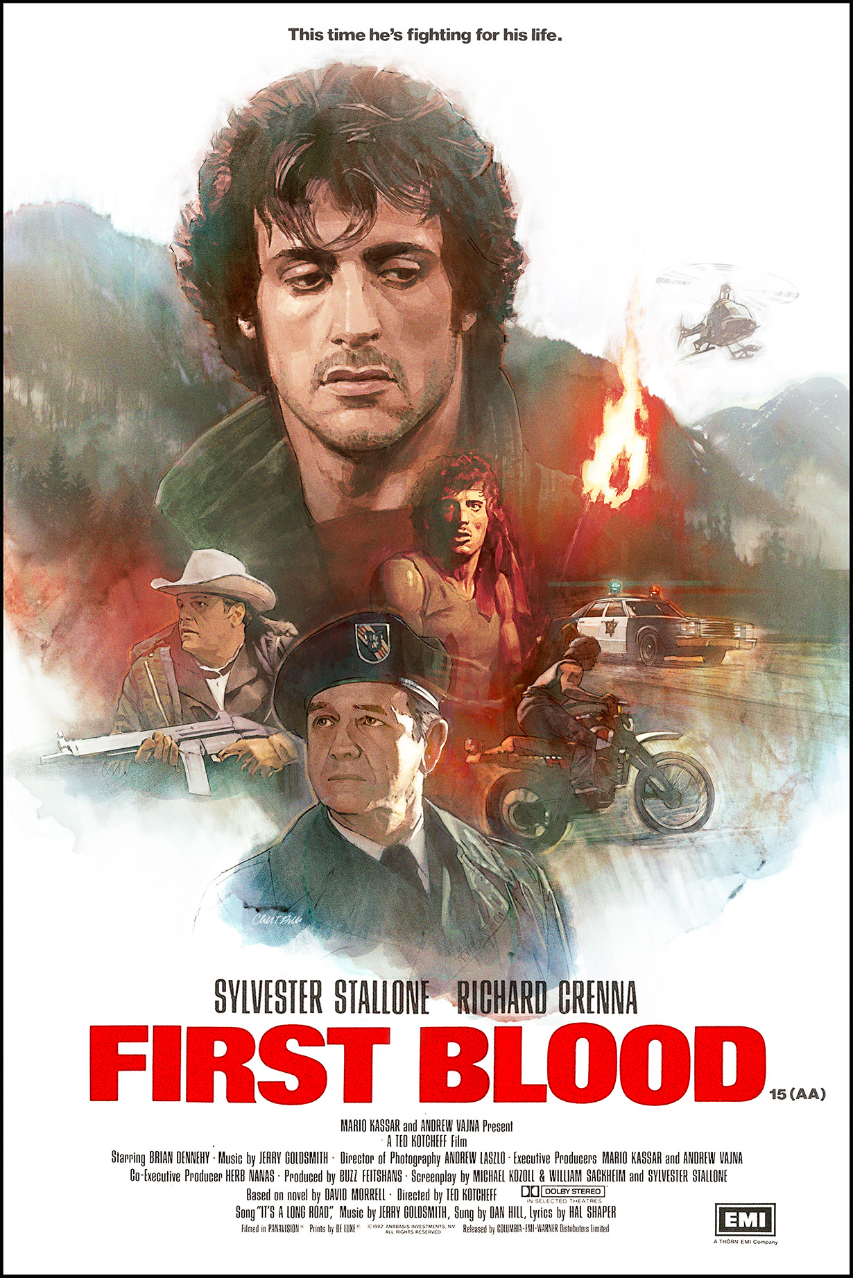 First Blood | Poster By Charlie Griak