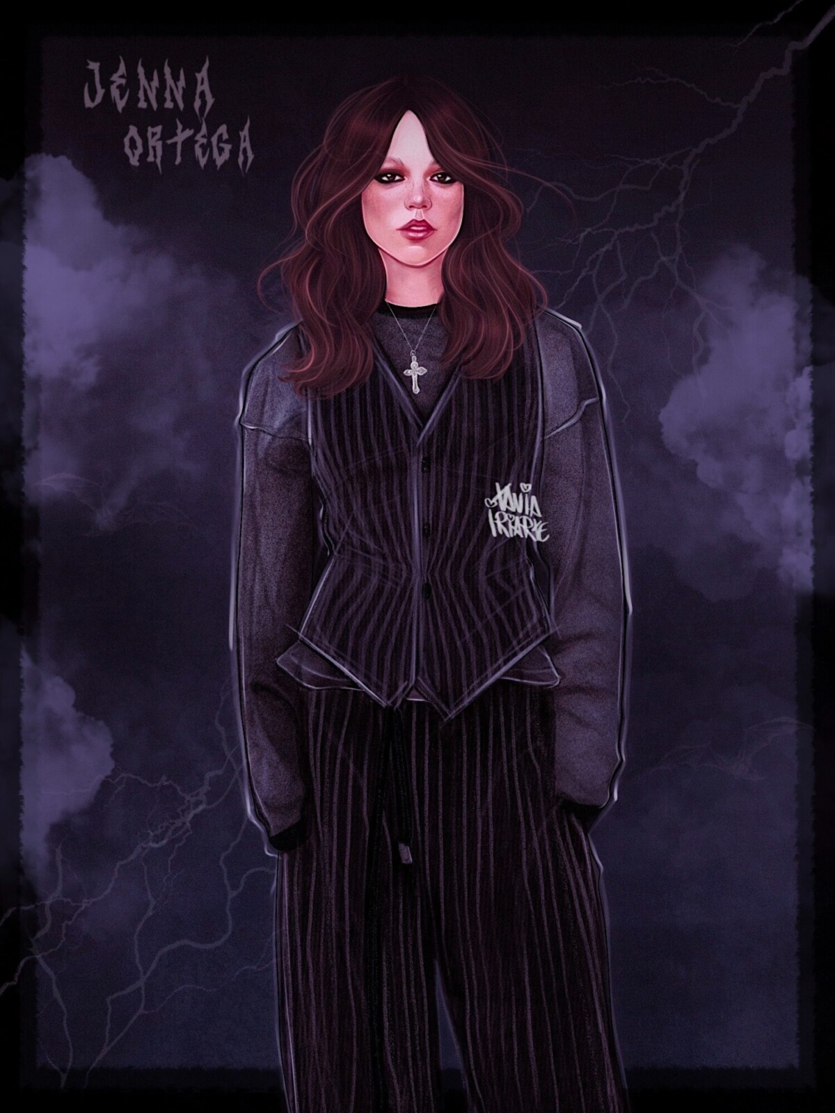 Jenna Ortega Style | Poster By Tania Iriarte