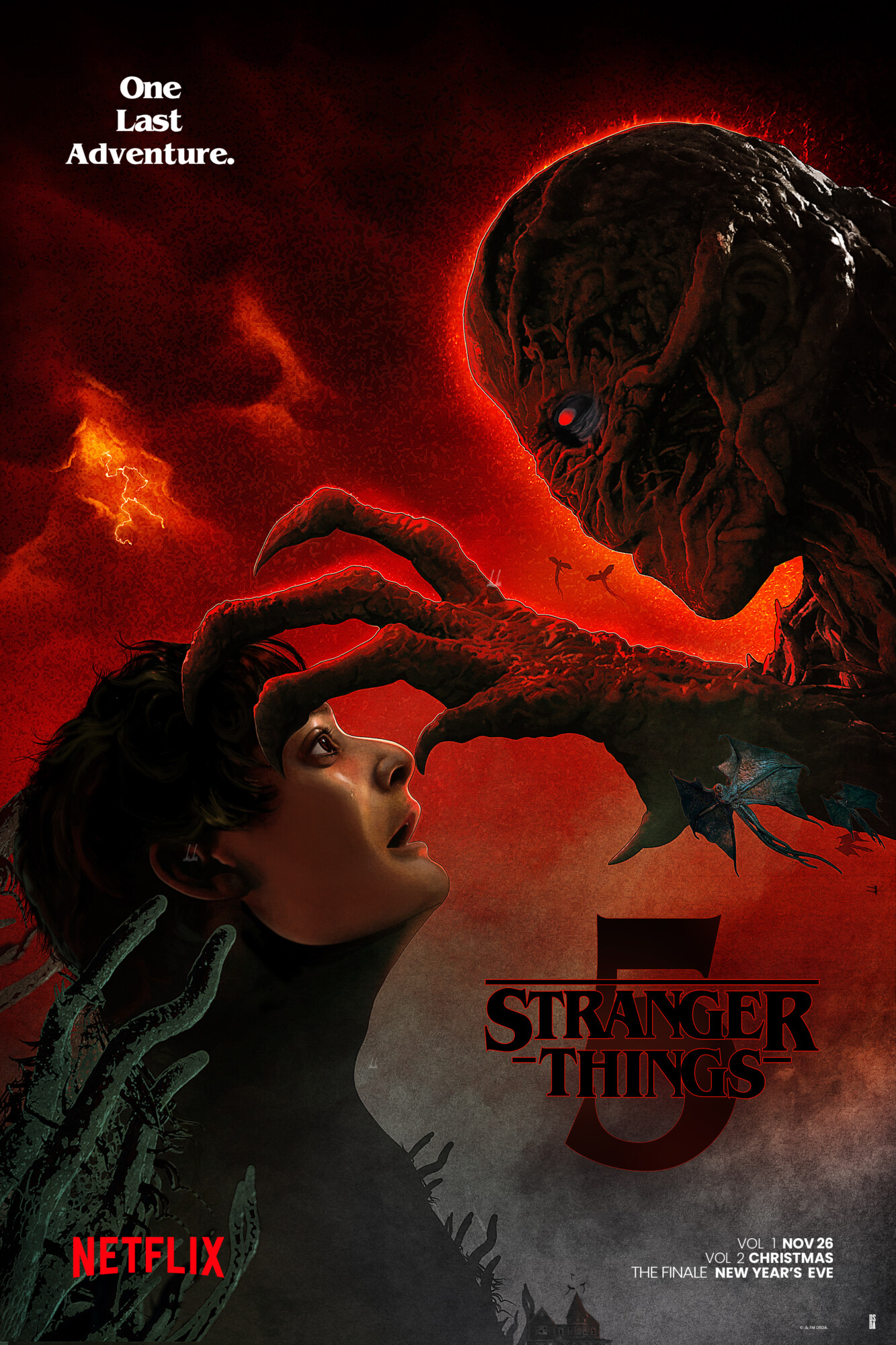 Stranger Things 5 KeyArt | Poster By Sugat Avasarmal