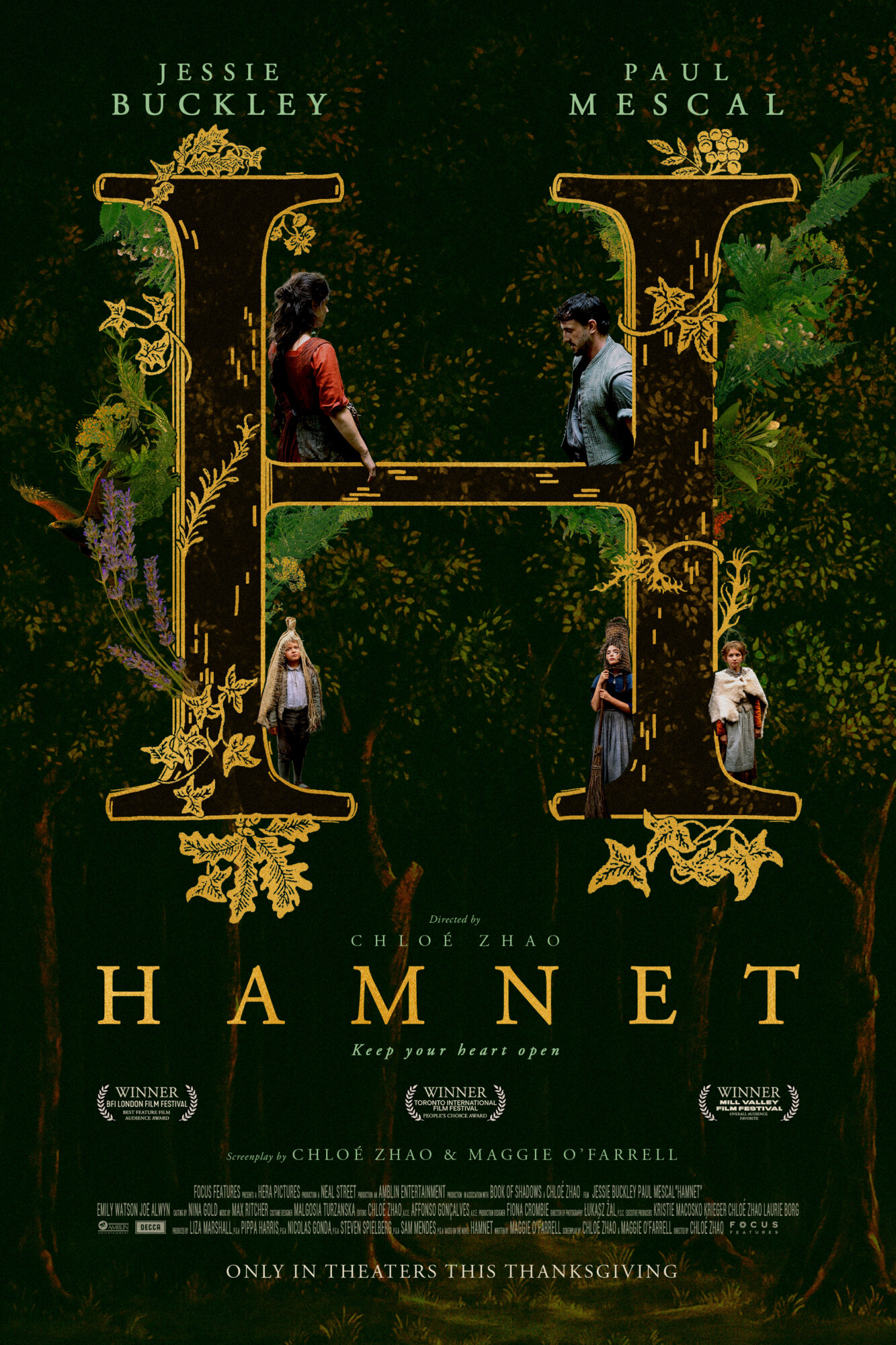 Hamnet (2025) – Book Cover Homage | Poster By Skverse
