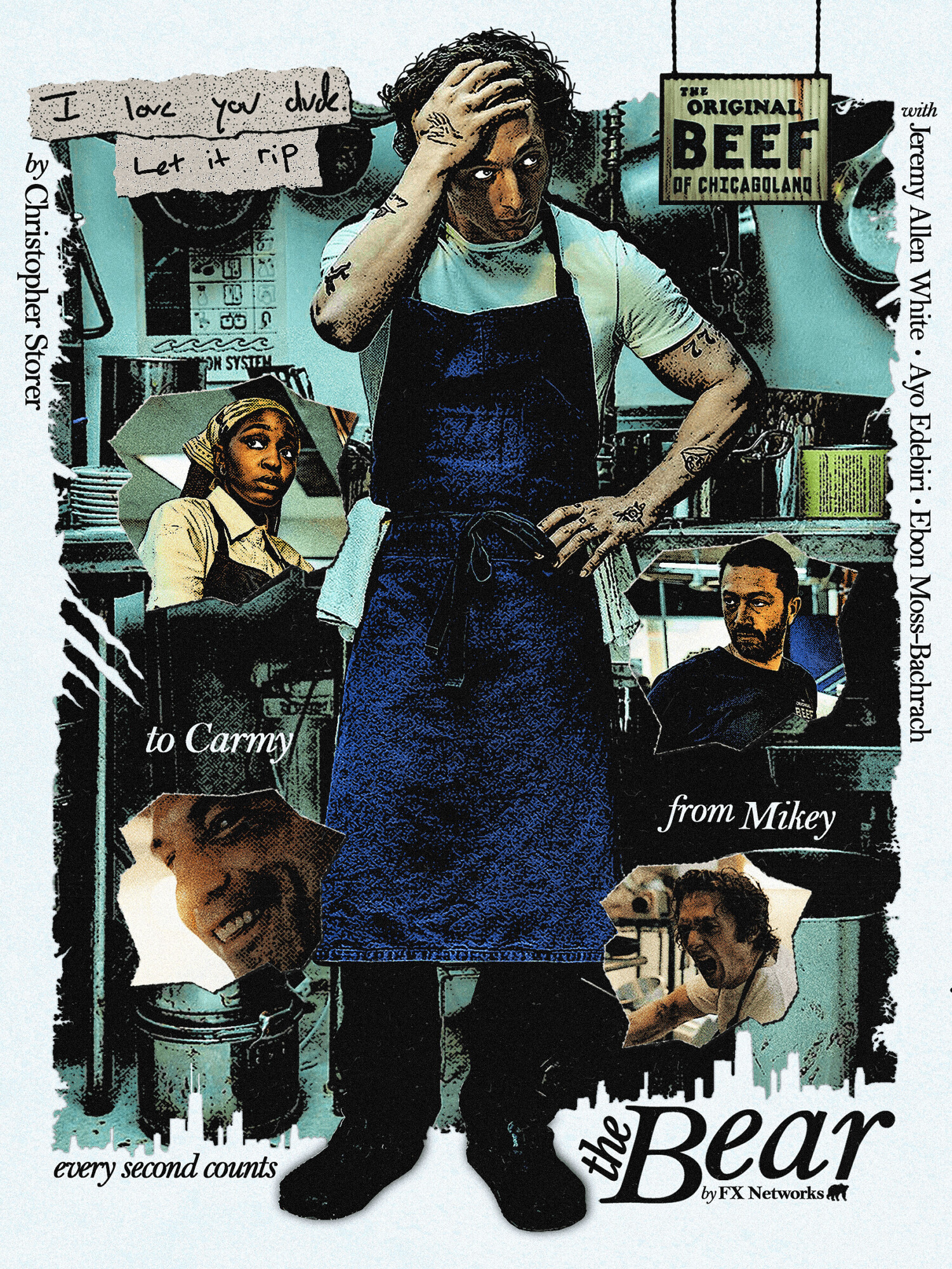 The Bear - TV Show Poster Design | Poster By Justbychris*