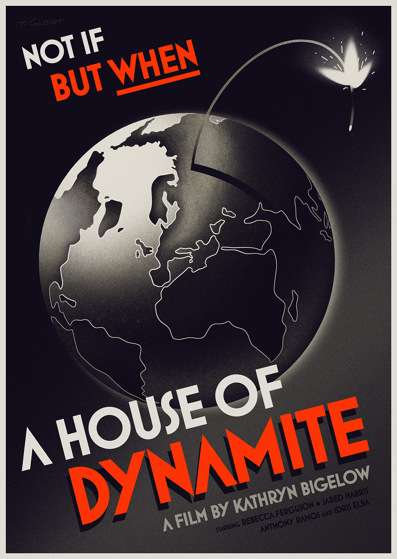 A House Of Dynamite (2025) | Poster By Gilbert_posters